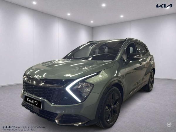 Зеленый Киа Sportage 2024 в Вильнюс, объемом двигателя 1.60 л и пробегом 19 тыс. км за 31900 €, фото 1 на AUTOMOTO.COM.LV