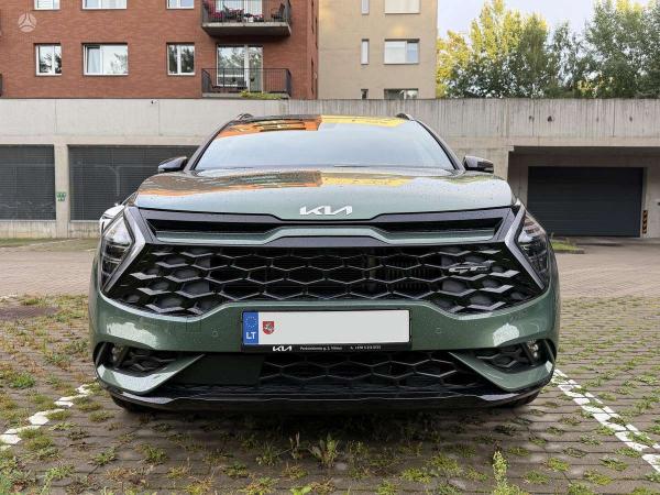 Green Kia Sportage 2025 in Vilnius, with an engine capacity of 1.60 L and mileage of 7 thousand km for 37000 €, photo 4 on AUTOMOTO.COM.LV