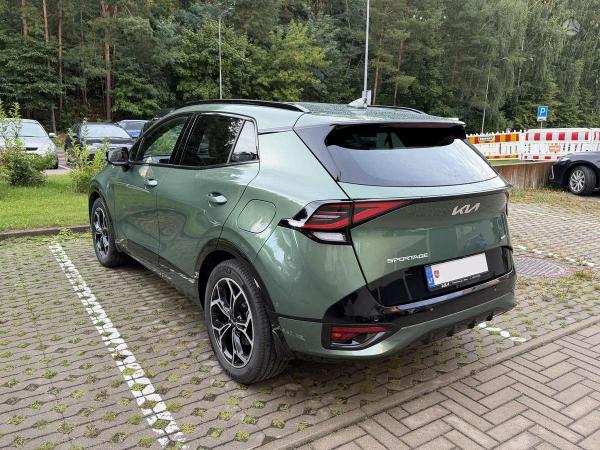 Green Kia Sportage 2025 in Vilnius, with an engine capacity of 1.60 L and mileage of 7 thousand km for 37000 €, photo 5 on AUTOMOTO.COM.LV