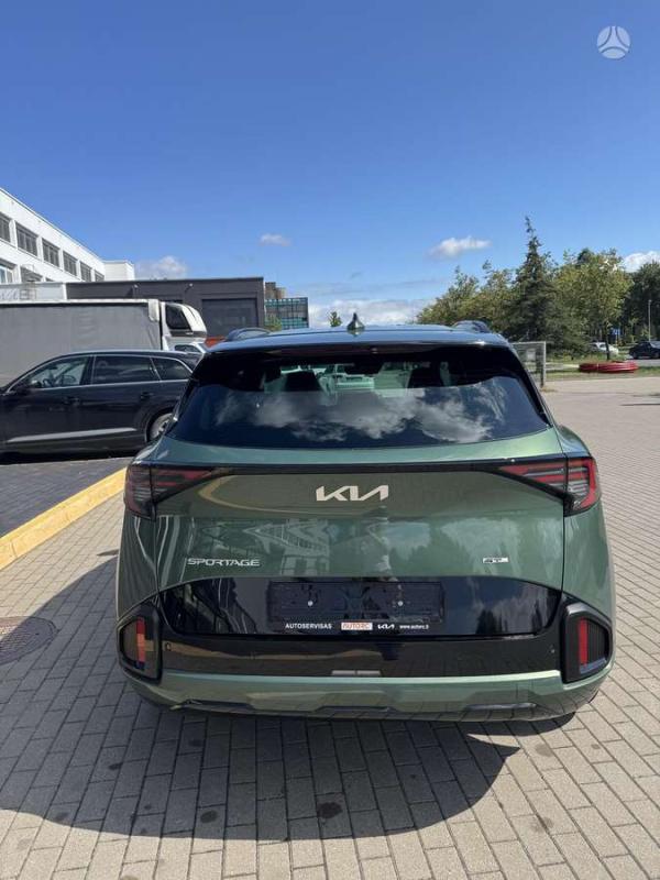 Green Kia Sportage 2026 in Siauliai, with an engine capacity of 1.60 L and mileage of 5 thousand km for 36400 €, photo 6 on AUTOMOTO.COM.LV