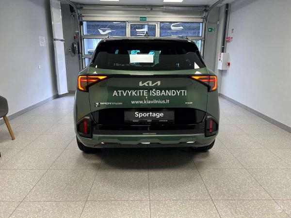 Green Kia Sportage 2026 in Vilnius, with an engine capacity of 1.60 L and mileage of 2 thousand km for 33990 €, photo 4 on AUTOMOTO.COM.LV