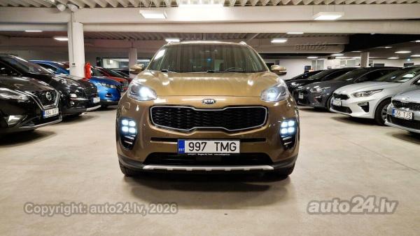 Green Kia Sportage 2016 in Tartu, with an engine capacity of 1.60 L and mileage of 143 thousand km for 13490 €, photo 7 on AUTOMOTO.COM.LV