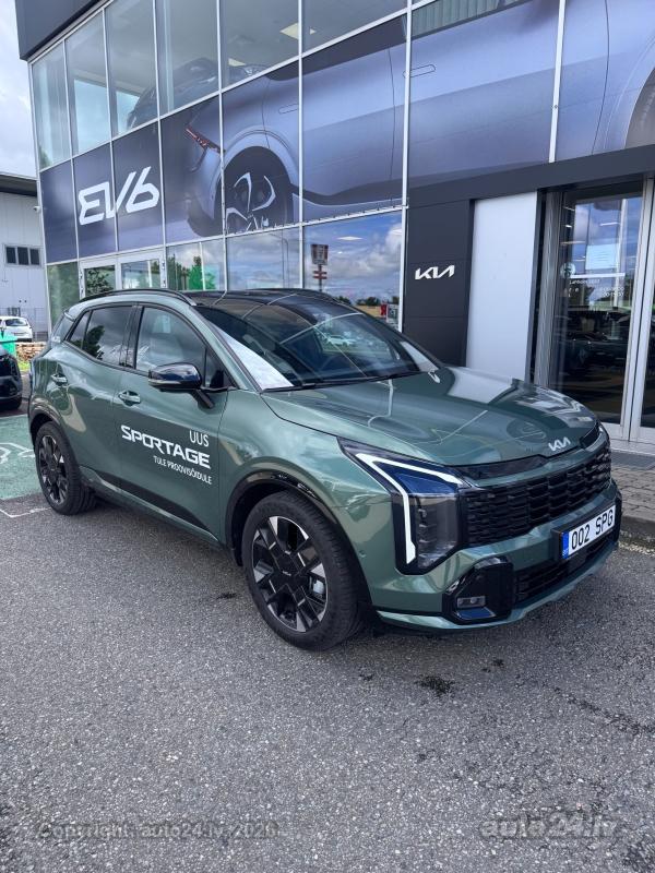 Green Kia Sportage 2026 in Tallinn, with an engine capacity of 1.60 L and mileage of 3 thousand km for 42900 €, photo 1 on AUTOMOTO.COM.LV