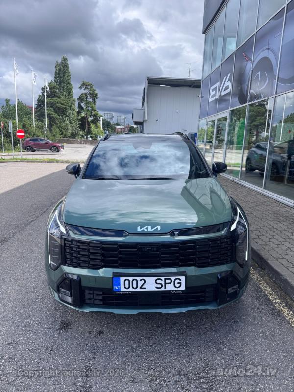 Green Kia Sportage 2026 in Tallinn, with an engine capacity of 1.60 L and mileage of 3 thousand km for 42900 €, photo 2 on AUTOMOTO.COM.LV