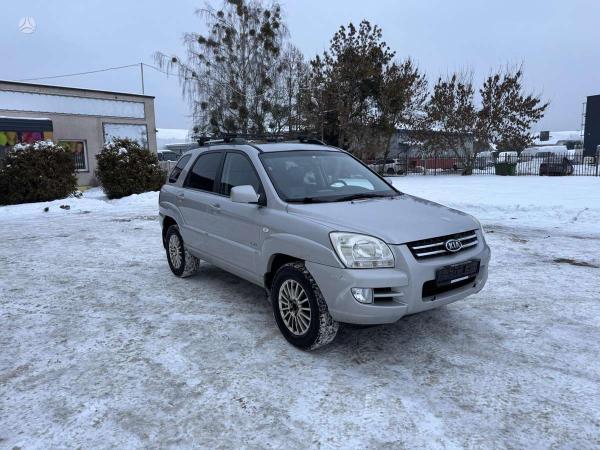 Pelēks Kia Sportage 2005 Kauņa, ar dzinēja tilpumu 2.00 L un nobraukumu 198 tūkst. km par 2650 €, foto 1 vietnē AUTOMOTO.COM.LV