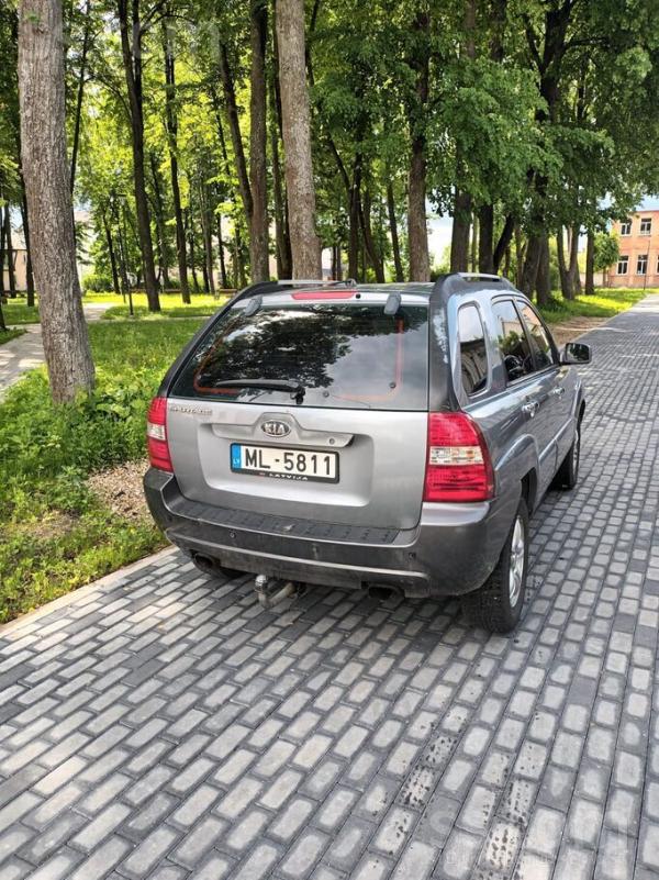 Серый Киа Sportage 2005 в Даугавпилс, объемом двигателя 2.00 л и пробегом 244 тыс. км за 2900 €, фото 8 на AUTOMOTO.COM.LV