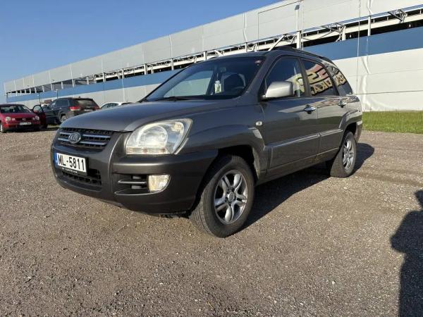 Серый Киа Sportage 2005 в Даугавпилс, объемом двигателя 2.00 л и пробегом 244 тыс. км за 2550 €, фото 1 на AUTOMOTO.COM.LV