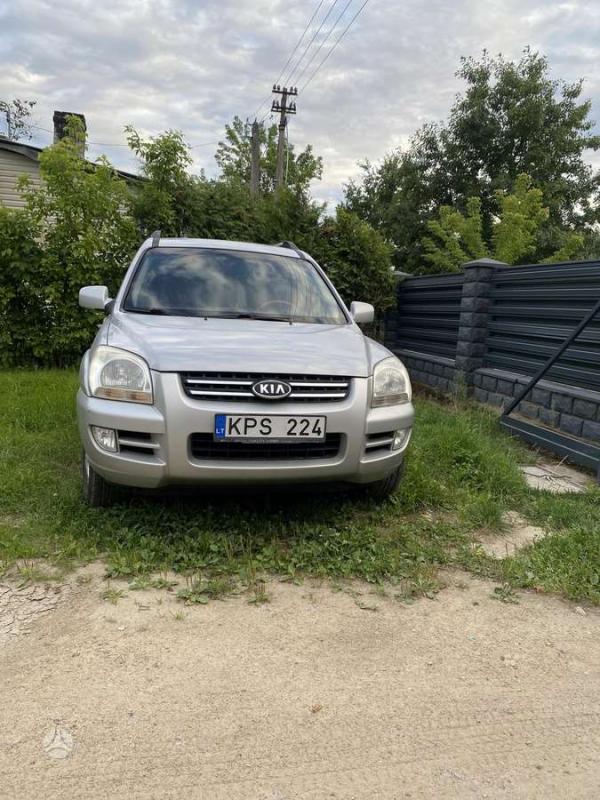 Серый Киа Sportage 2005 в Вильнюс, объемом двигателя 1.99 л и пробегом 263 тыс. км за 2550 €, фото 2 на AUTOMOTO.COM.LV