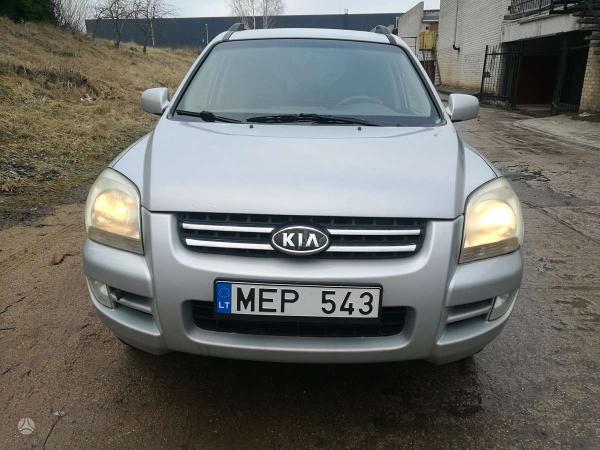 Серый Киа Sportage 2005 в Каунас, объемом двигателя 1.99 л и пробегом 219 тыс. км за 3400 €, фото 2 на AUTOMOTO.COM.LV