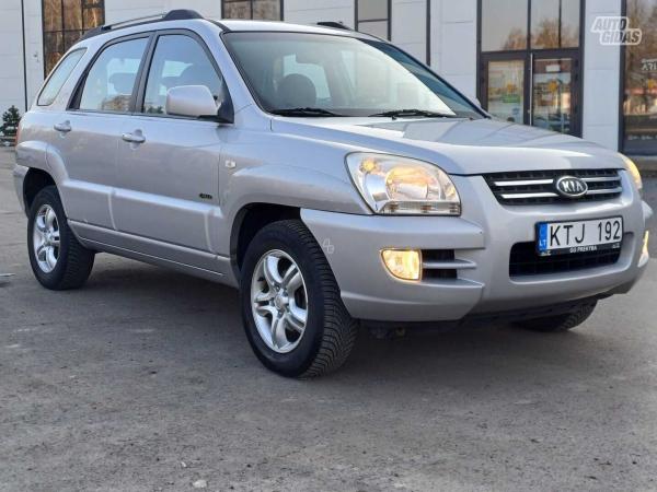 Grey Kia Sportage 2006 in Kaunas, with an engine capacity of 2.00 L and mileage of 263 thousand km for 2150 €, photo 2 on AUTOMOTO.COM.LV