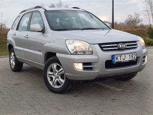 Grey Kia Sportage 2006 in Kaunas, with an engine capacity of 2.00 L and mileage of 263 thousand km for 2150 €, photo  on AUTOMOTO.COM.LV