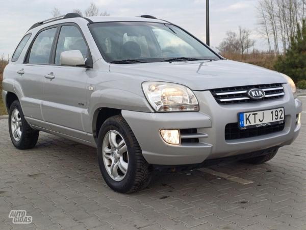 Grey Kia Sportage 2006 in Kaunas, with an engine capacity of 2.00 L and mileage of 263 thousand km for 2150 €, photo 2 on AUTOMOTO.COM.LV