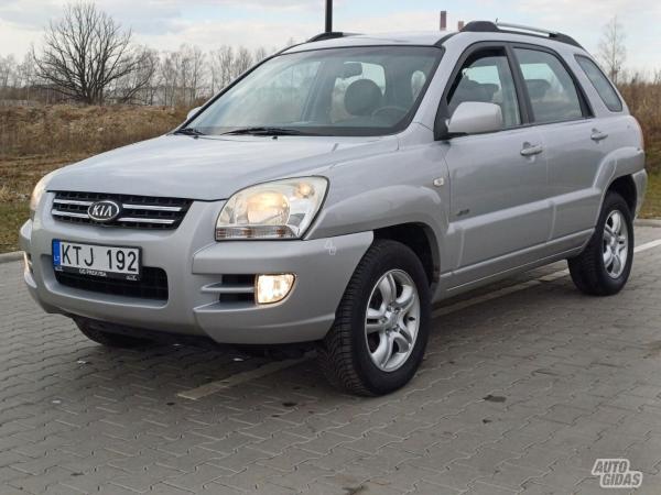 Grey Kia Sportage 2006 in Kaunas, with an engine capacity of 2.00 L and mileage of 263 thousand km for 2150 €, photo 3 on AUTOMOTO.COM.LV