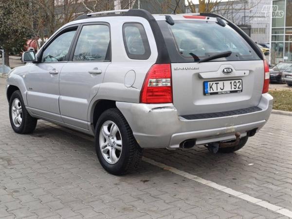 Grey Kia Sportage 2006 in Kaunas, with an engine capacity of 2.00 L and mileage of 263 thousand km for 2150 €, photo 5 on AUTOMOTO.COM.LV