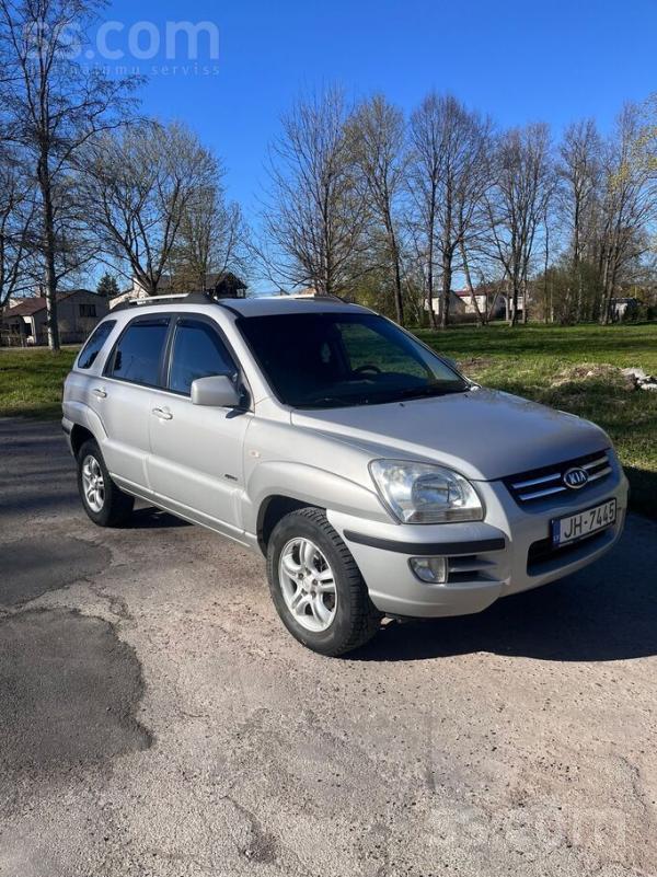 Серый Киа Sportage 2006 в Елгава, объемом двигателя 2.00 л и пробегом 213 тыс. км за 3500 €, фото 1 на AUTOMOTO.COM.LV