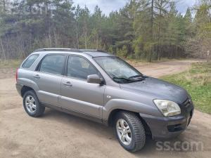 Grey Kia Sportage 2006 in Rezekne, with an engine capacity of 2.00 L and mileage of 243 thousand km for 2500 €, photo  on AUTOMOTO.COM.LV