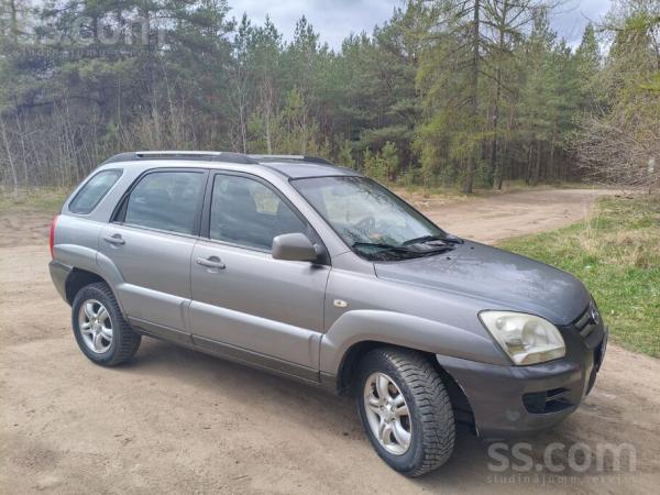 Серый Киа Sportage 2006 в Резекне, объемом двигателя 2.00 л и пробегом 243 тыс. км за 2500 €, фото 1 на AUTOMOTO.COM.LV