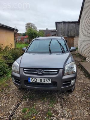 Серый Киа Sportage 2006 в Тукумс, объемом двигателя 2.00 л и пробегом 169 тыс. км за 1750 €, фото 1 на AUTOMOTO.COM.LV