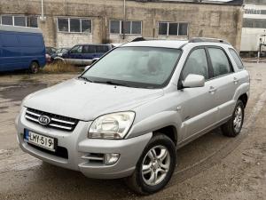 Grey Kia Sportage 2007 in Panevezys, with an engine capacity of 2.00 L and mileage of 400 thousand km for 1600 €, photo  on AUTOMOTO.COM.LV