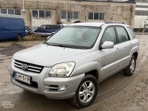 Grey Kia Sportage 2007 in Panevezys, with an engine capacity of 2.00 L and mileage of 400 thousand km for 1000 €, photo  on AUTOMOTO.COM.LV