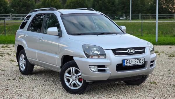 Pelēks Kia Sportage 2007 Jelgava, ar dzinēja tilpumu 2.00 L un nobraukumu 250 tūkst. km par 1850 €, foto 2 vietnē AUTOMOTO.COM.LV