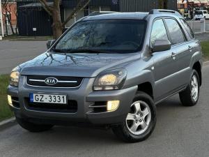 Pelēks Kia Sportage 2007 Rīga, ar dzinēja tilpumu 2.00 L un nobraukumu 114 tūkst. km par 1500 €, foto  vietnē AUTOMOTO.COM.LV