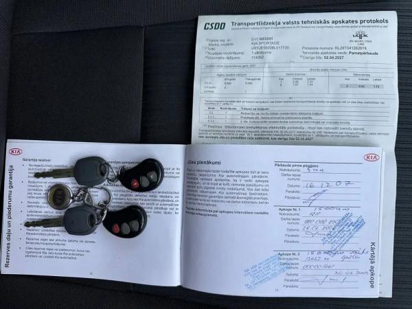 Серый Киа Sportage 2007 в Рига, объемом двигателя 2.00 л и пробегом 114 тыс. км за 1500 €, фото 8 на AUTOMOTO.COM.LV