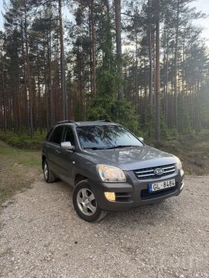 Серый Киа Sportage 2007 в Вентспилс, объемом двигателя 2.00 л и пробегом 261 тыс. км за 2650 €, фото  на AUTOMOTO.COM.LV