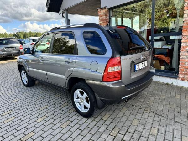 Grey Kia Sportage 2007 in Talsi, with an engine capacity of 2.00 L and mileage of 186 thousand km for 3600 €, photo 7 on AUTOMOTO.COM.LV