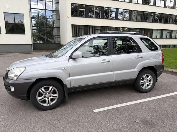 Pelēks Kia Sportage 2007 Kauņa, ar dzinēja tilpumu 1.99 L un nobraukumu 243 tūkst. km par 2950 €, foto 4 vietnē AUTOMOTO.COM.LV