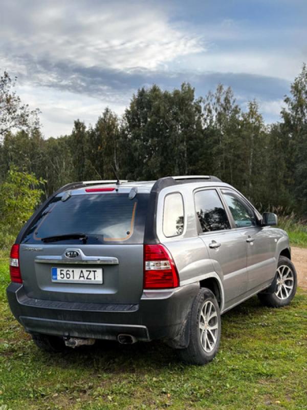 Серый Киа Sportage 2007 в Тарту, объемом двигателя 2.00 л и пробегом 238 тыс. км за 1300 €, фото 5 на AUTOMOTO.COM.LV