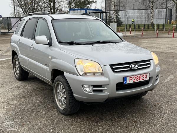 Pelēks Kia Sportage 2008 Marijampole, ar dzinēja tilpumu 2.00 L un nobraukumu 158 tūkst. km par 3250 €, foto 2 vietnē AUTOMOTO.COM.LV