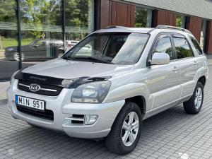 Pelēks Kia Sportage 2008 Ukmergė, ar dzinēja tilpumu 1.99 L un nobraukumu 356 tūkst. km par 2350 €, foto  vietnē AUTOMOTO.COM.LV