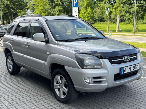 Pelēks Kia Sportage 2008 Ukmergė, ar dzinēja tilpumu 1.99 L un nobraukumu 356 tūkst. km par 2350 €, foto 2 vietnē AUTOMOTO.COM.LV