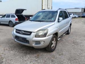 Pelēks Kia Sportage 2009 Marijampole, ar dzinēja tilpumu 1.98 L un nobraukumu 280 tūkst. km par 2700 €, foto  vietnē AUTOMOTO.COM.LV