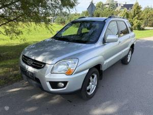 Серый Киа Sportage 2009 в Мариямполе, объемом двигателя 1.99 л и пробегом 254 тыс. км за 2800 €, фото  на AUTOMOTO.COM.LV