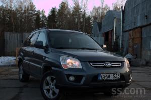 Pelēks Kia Sportage 2010 Rīga, ar dzinēja tilpumu 2.00 L un nobraukumu 216 tūkst. km par 3499 €, foto  vietnē AUTOMOTO.COM.LV