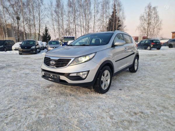 Pelēks Kia Sportage 2011 Ukmergė, ar dzinēja tilpumu 1.69 L un nobraukumu 260 tūkst. km par 5850 €, foto 1 vietnē AUTOMOTO.COM.LV