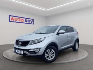 Pelēks Kia Sportage 2011 Viļņa, ar dzinēja tilpumu 1.70 L un nobraukumu 284 tūkst. km par 6999 €, foto  vietnē AUTOMOTO.COM.LV