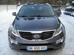 Pelēks Kia Sportage 2011 Viļņa, ar dzinēja tilpumu 1.70 L un nobraukumu 191 tūkst. km par 6299 €, foto 2 vietnē AUTOMOTO.COM.LV