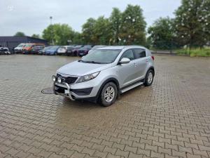 Grey Kia Sportage 2011 in Kaunas, with an engine capacity of 1.69 L and mileage of 325 thousand km for 4750 €, photo  on AUTOMOTO.COM.LV