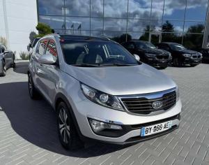 Grey Kia Sportage 2011 in Telschi, with an engine capacity of 1.70 L and mileage of 229 thousand km for 7190 €, photo  on AUTOMOTO.COM.LV