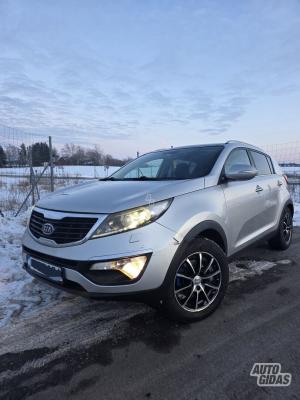 Pelēks Kia Sportage 2012 Panevēža, ar dzinēja tilpumu 2.00 L un nobraukumu 289 tūkst. km par 6500 €, foto  vietnē AUTOMOTO.COM.LV