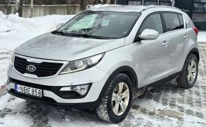 Pelēks Kia Sportage 2012 Šauļi, ar dzinēja tilpumu 1.70 L un nobraukumu 355 tūkst. km par 4300 €, foto  vietnē AUTOMOTO.COM.LV