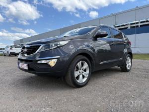 Pelēks Kia Sportage 2012 Daugavpils, ar dzinēja tilpumu 1.70 L un nobraukumu 265 tūkst. km par 7350 €, foto  vietnē AUTOMOTO.COM.LV