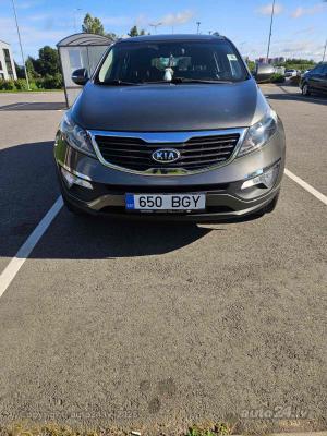 Grey Kia Sportage 2012 in Tallinn, with an engine capacity of 2.00 L and mileage of 0 thousand km for 8500 €, photo  on AUTOMOTO.COM.LV