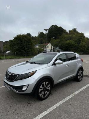 Grey Kia Sportage 2012 in Kaunas, with an engine capacity of 2.00 L and mileage of 188 thousand km for 6700 €, photo  on AUTOMOTO.COM.LV