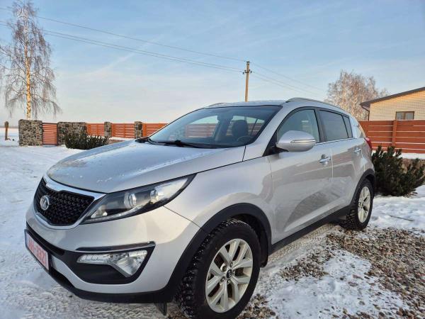 Pelēks Kia Sportage 2014 Marijampole, ar dzinēja tilpumu 1.69 L un nobraukumu 190 tūkst. km par 7500 €, foto 3 vietnē AUTOMOTO.COM.LV