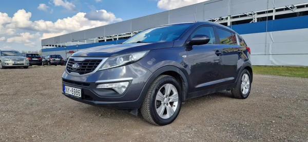 Серый Киа Sportage 2014 в Даугавпилс, объемом двигателя 1.70 л и пробегом 217 тыс. км за 8750 €, фото 1 на AUTOMOTO.COM.LV