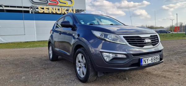 Серый Киа Sportage 2014 в Даугавпилс, объемом двигателя 1.70 л и пробегом 217 тыс. км за 8750 €, фото 7 на AUTOMOTO.COM.LV